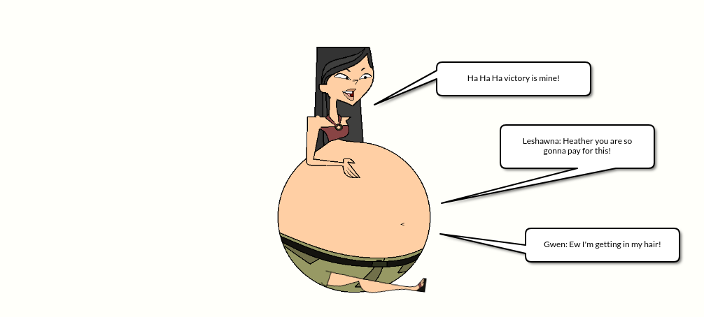Heather Ate Leshawna And Gwen By Neothebat100 On Deviantart