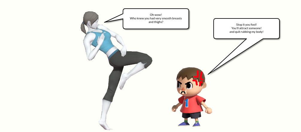 Villager and Wii Fit Trainer Switch Brains Part 3 by NeoTheBat100 on ...