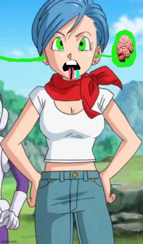 Brain Eating Meteor Eats Bulma's Brain by NeoTheBat100 on DeviantArt