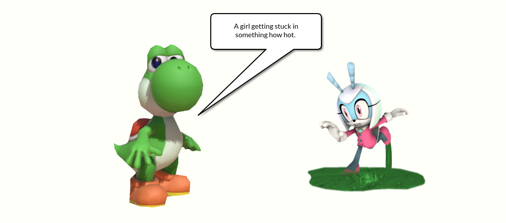 Yoshi Not Amused of This Fetish by StarBatKing on DeviantArt