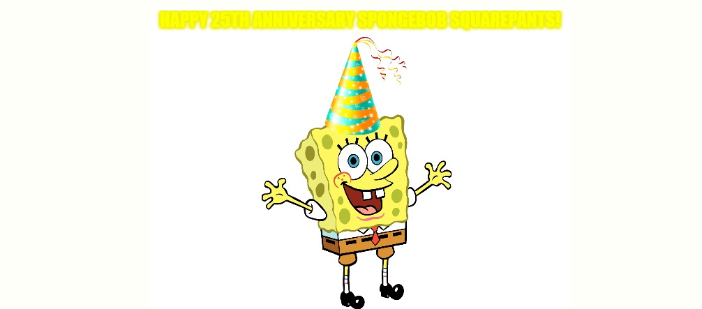 Happy 25th Anniversary Spongebob Squarepants by NeoTheBat100 on DeviantArt