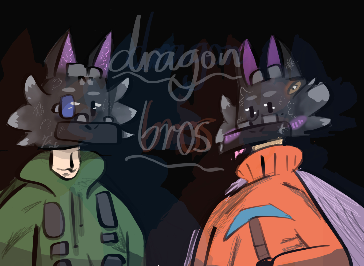 Dragon Bro totally hermitcraft by Thehungrysun on DeviantArt