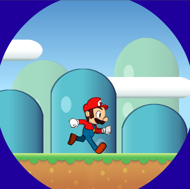 Mario's Athletic Run by GOODGRAPHIX on DeviantArt