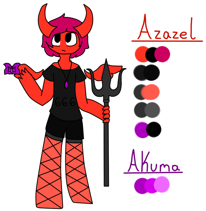 UT Oc: Azazel the Demon and Akuma the Dark Spirit by taumanso0 on ...