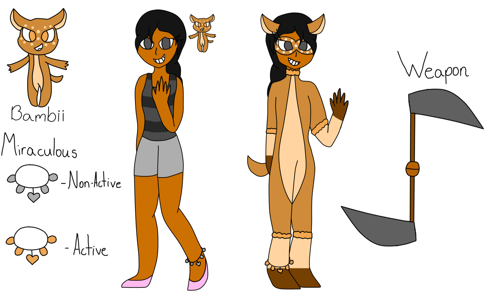 Miraculous Ladybug Oc: Venus Amson (Redo) by taumanso0 on DeviantArt