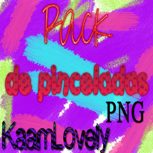 Pinceladas PNG by KaamLovely on DeviantArt
