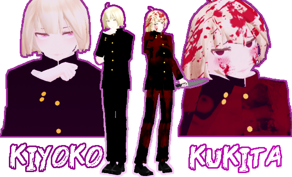 [MMD x YAN SIM] Kiyoko Kukita [DL] by InvaderIka on DeviantArt