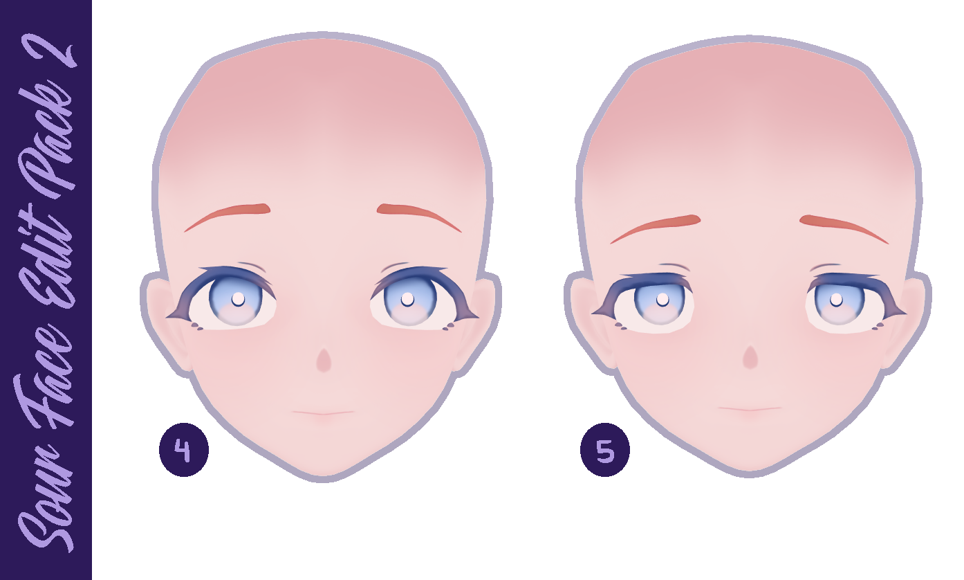 Mmd Dl Ikas Sour Face Edits Pack 2 By Invaderika On Deviantart