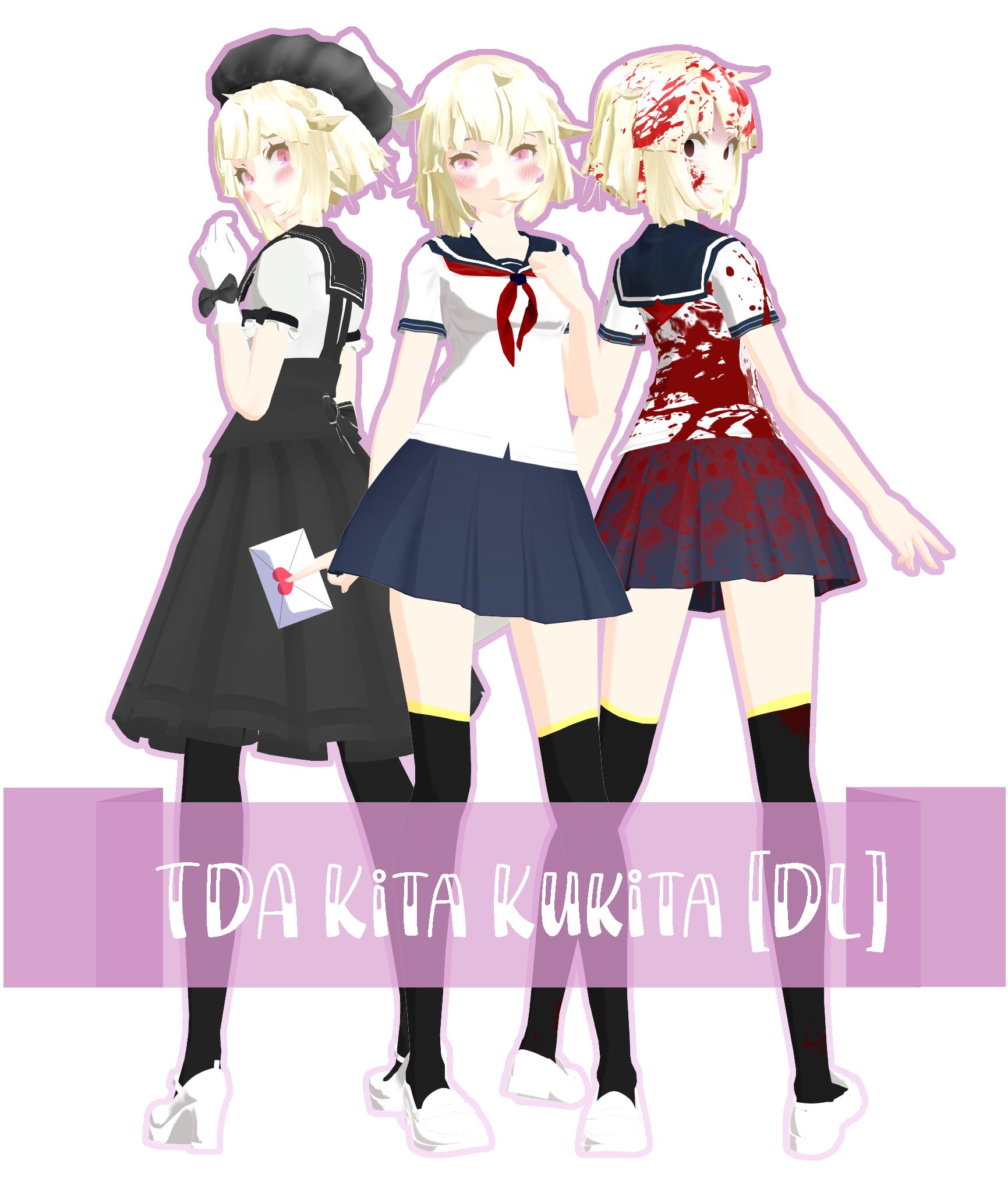 Yandere Simulator on MMD-TDA-Market - DeviantArt