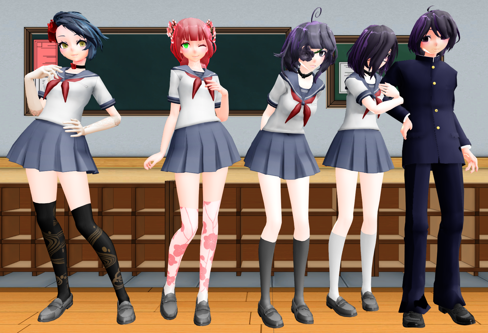 [MMD] TDA Yan Sim OCs Pack 2 [DL] by InvaderIka on DeviantArt