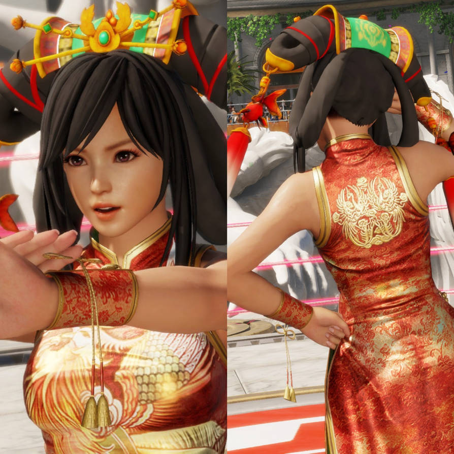DOA6 Leifang Samurai Shodown Ruixiang hair by SovereignKnights on ...