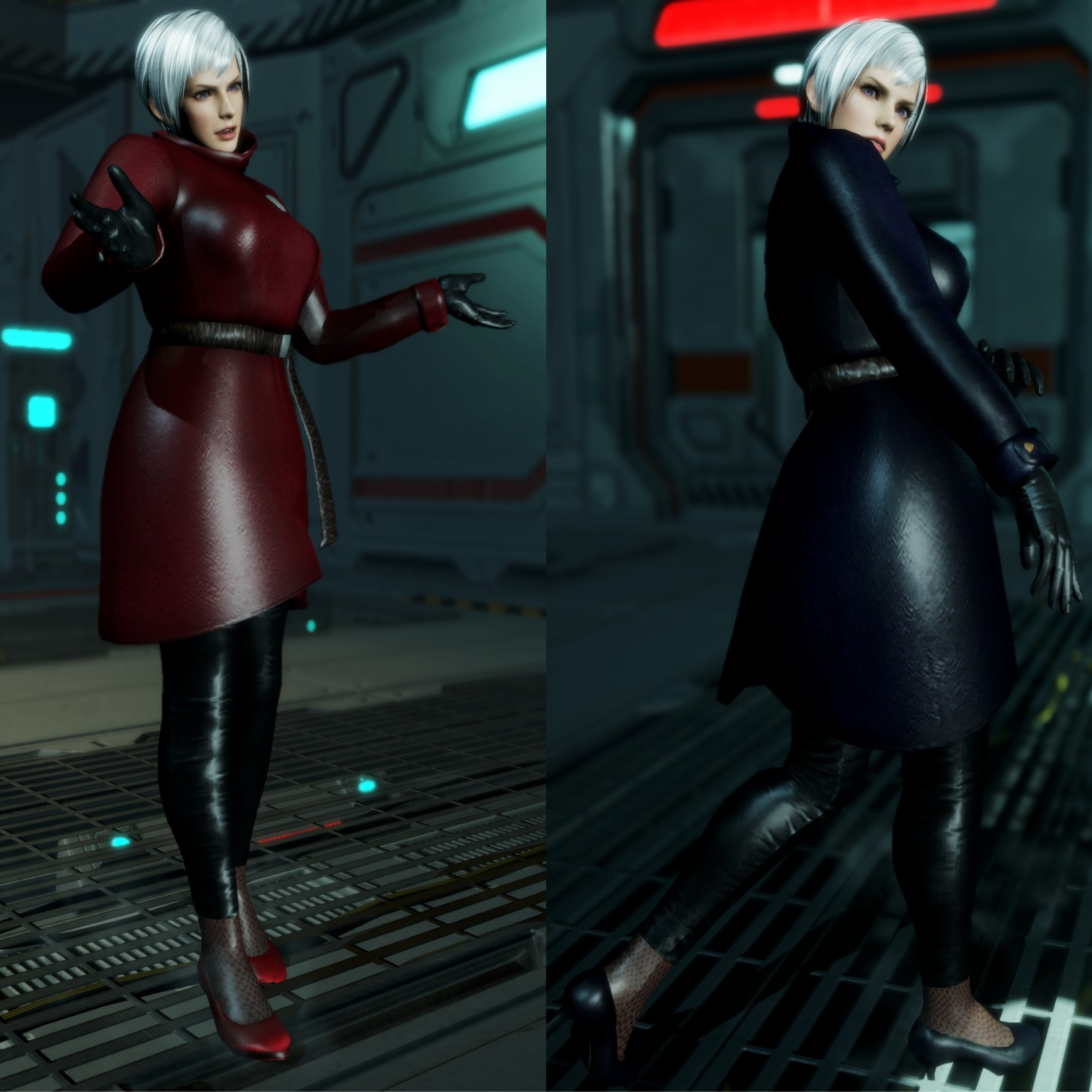 DOA6 DOA3 Christie Coat V2(Shiny Leather) by SovereignKnights on DeviantArt