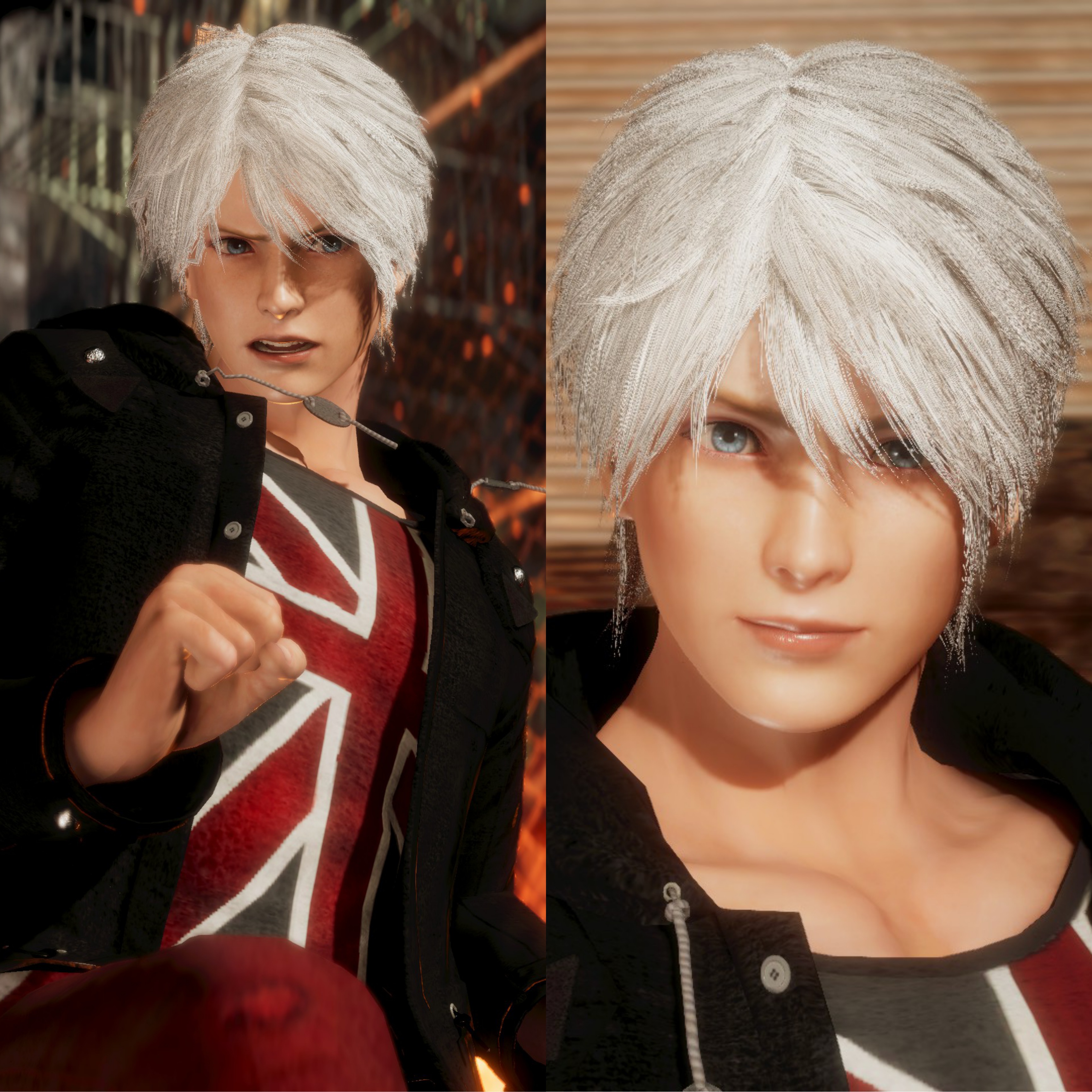 DOA6 Eliot Glam Rock Hair by APOPrince on DeviantArt
