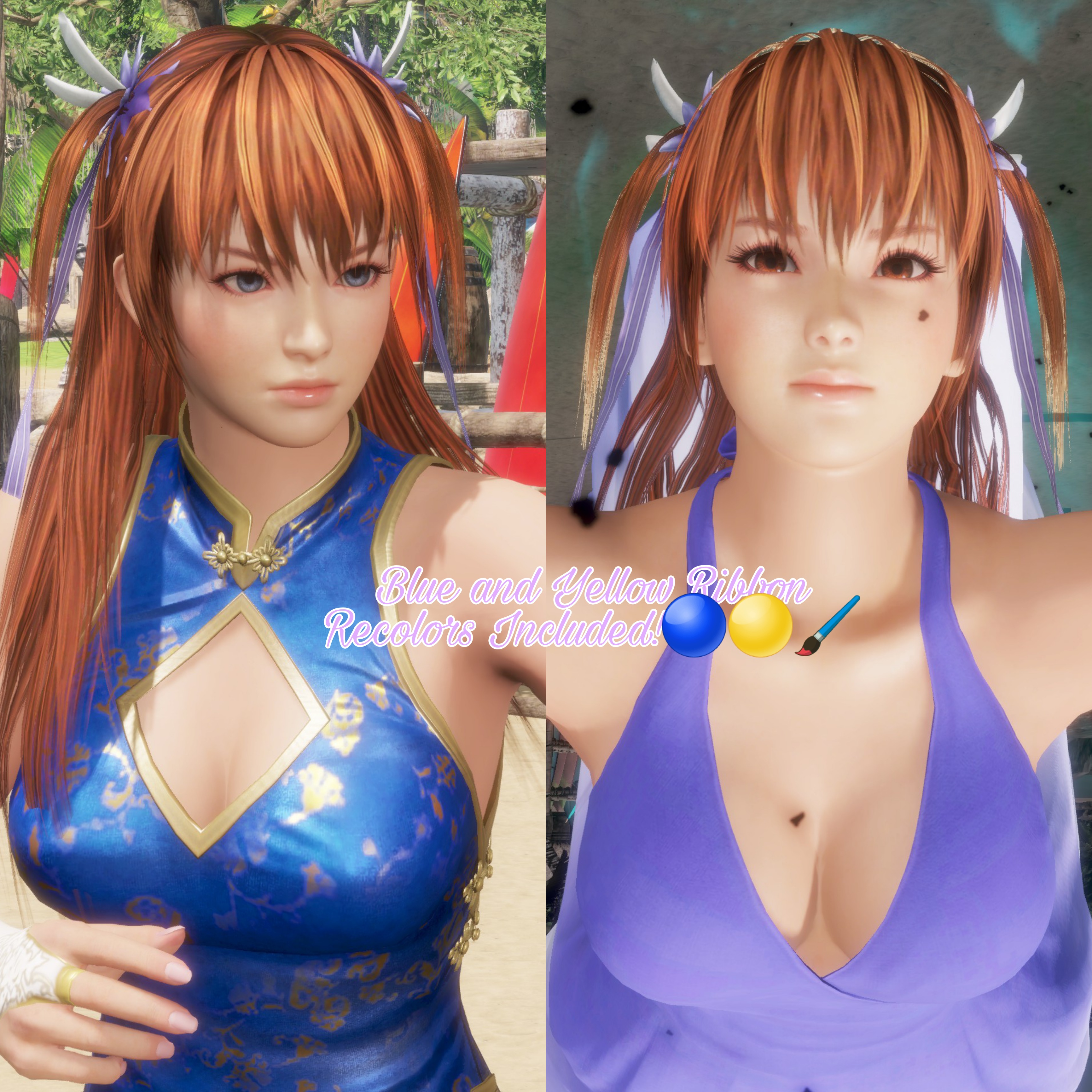 DOA6 Kasumi and Phase 4 Falcom Twintails by SovereignKnights on DeviantArt