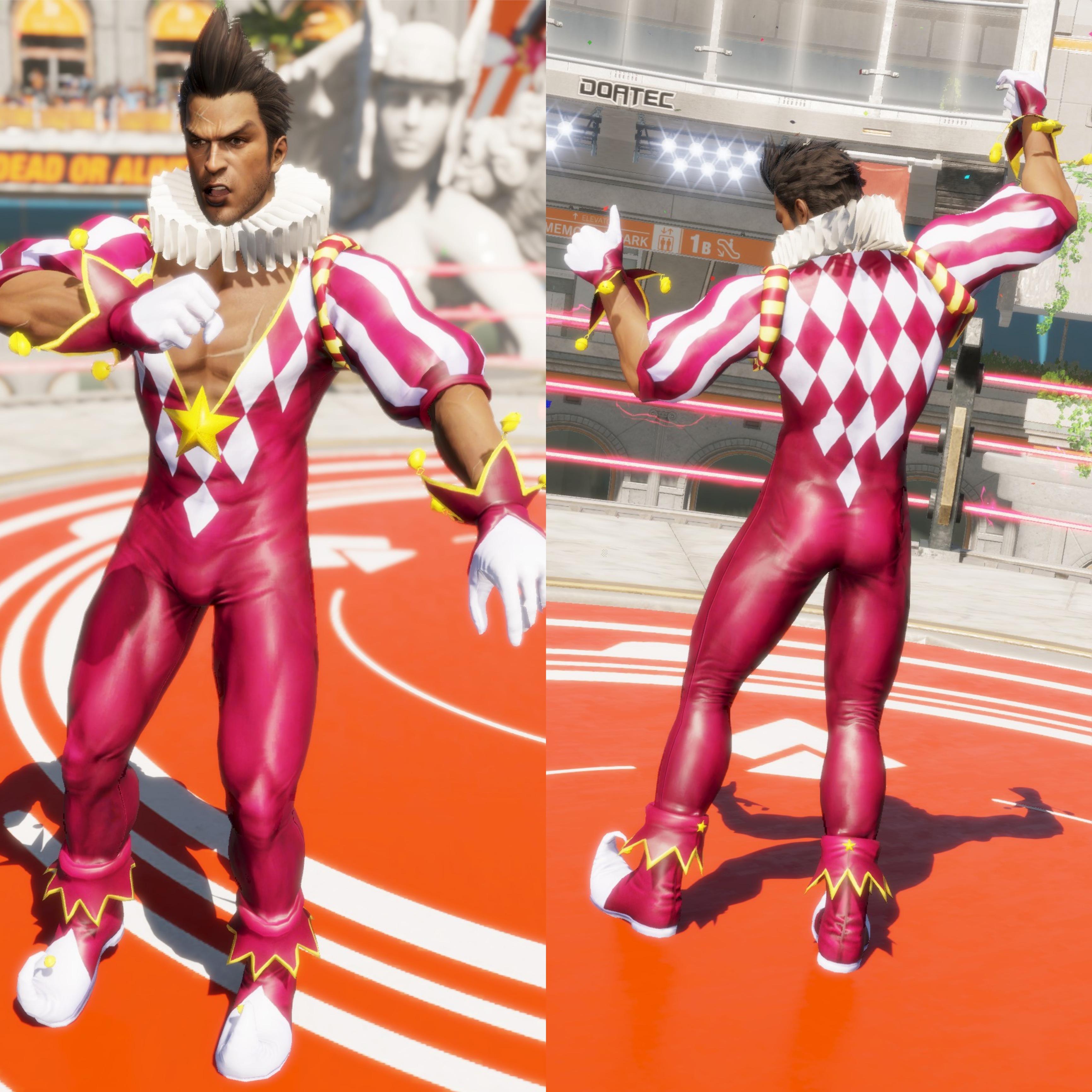 DOA6 Diego Halloween Jester Mod Port V1 by SovereignKnights on DeviantArt