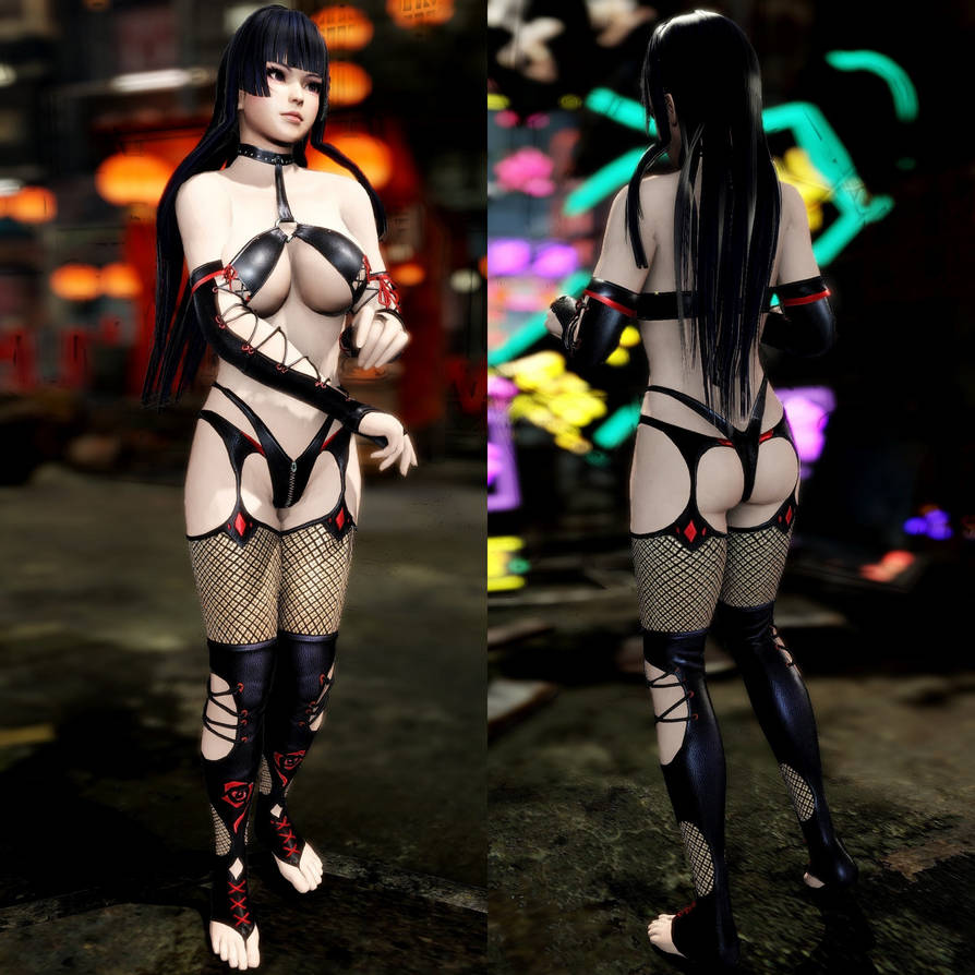 DOA6 Nyotengu Dark Prison SSR Mod by SovereignKnights on DeviantArt