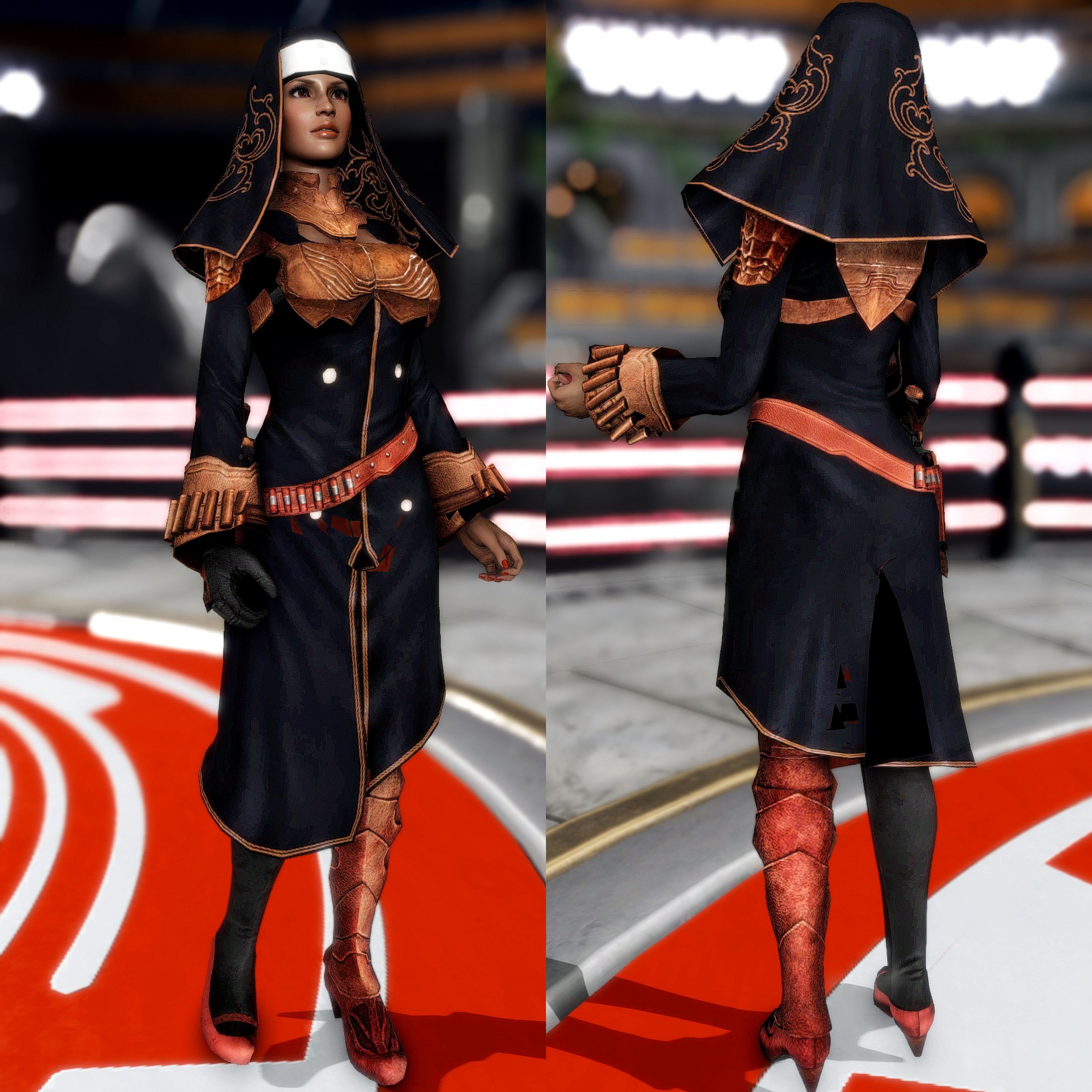 Lisa LR Deception Costume Mod by SovereignKnights on DeviantArt