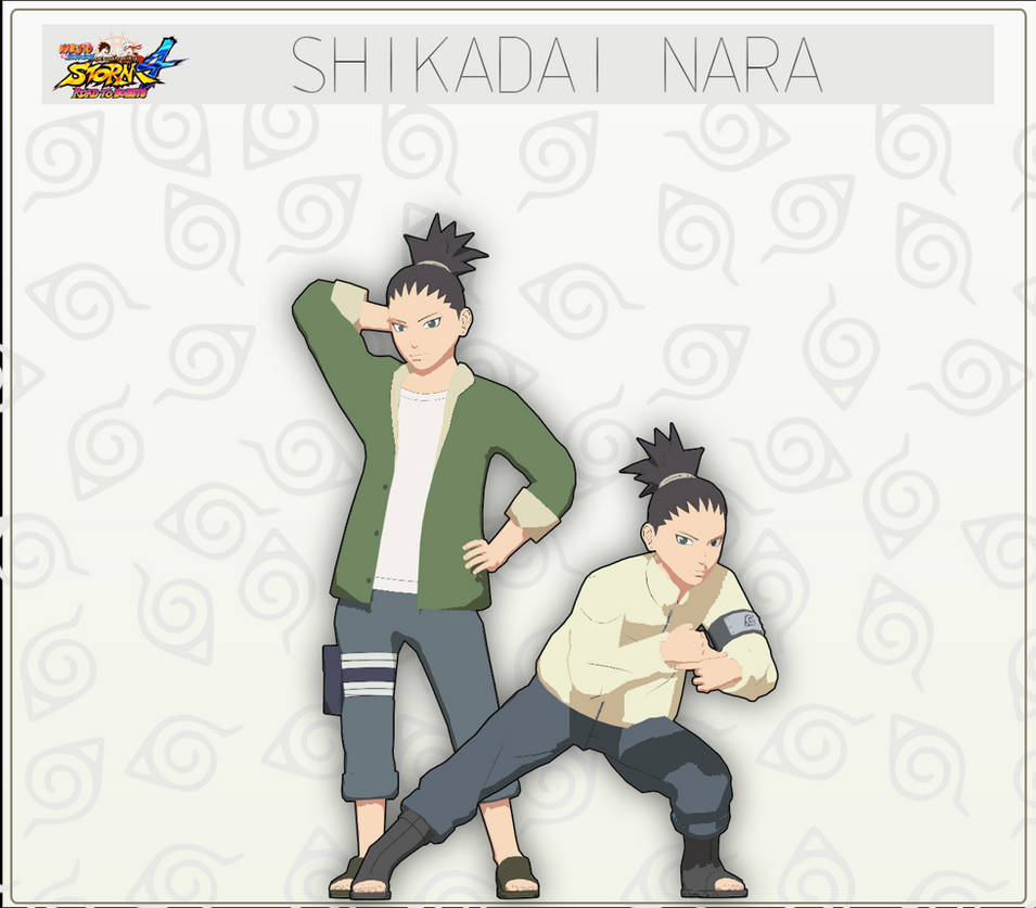 MMD Shikadai Nara Pack + DL by NaraShadows on DeviantArt