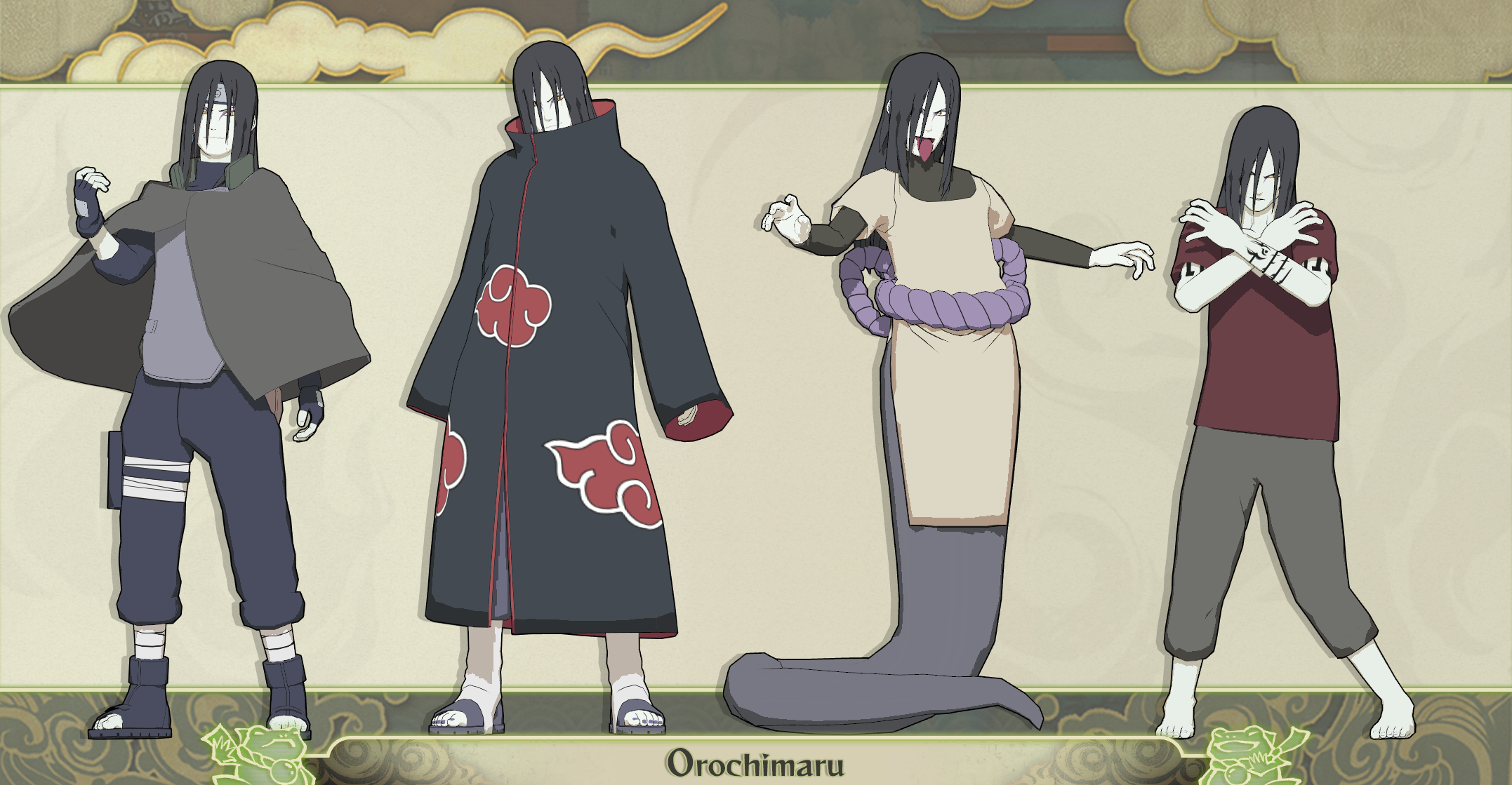 Orochimaru Evolution
