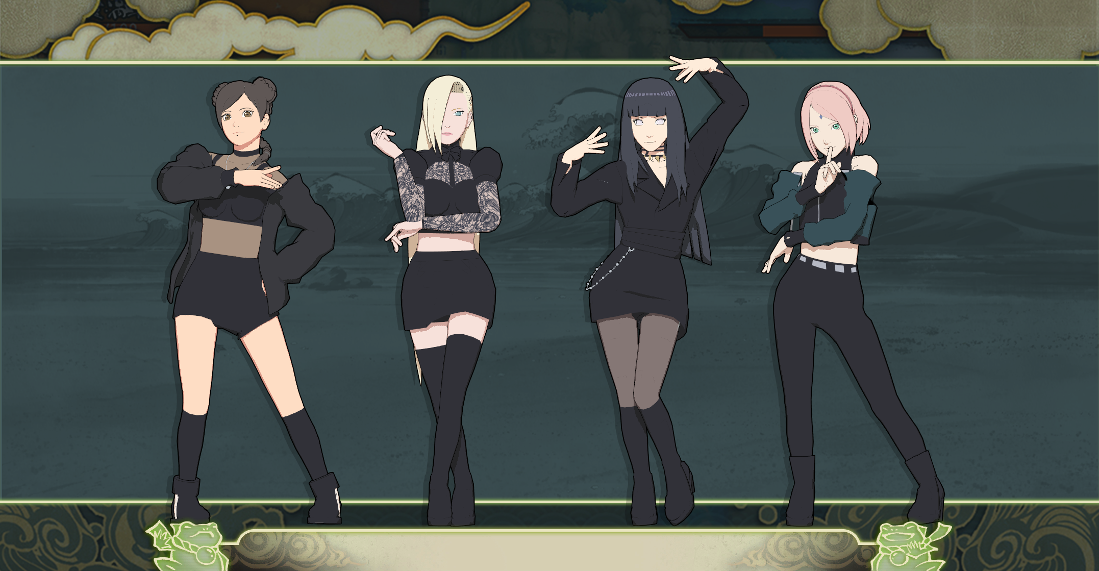 MMD Naruto - KDA Ino, Sakura, Tenten, Hinata by NaraShadows on DeviantArt