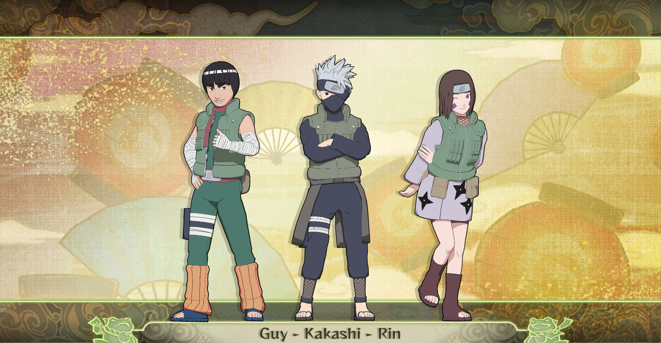 MMD Naruto Guy - Kakashi - Rin (Jonin) - DL CLOSE by NaraShadows on ...