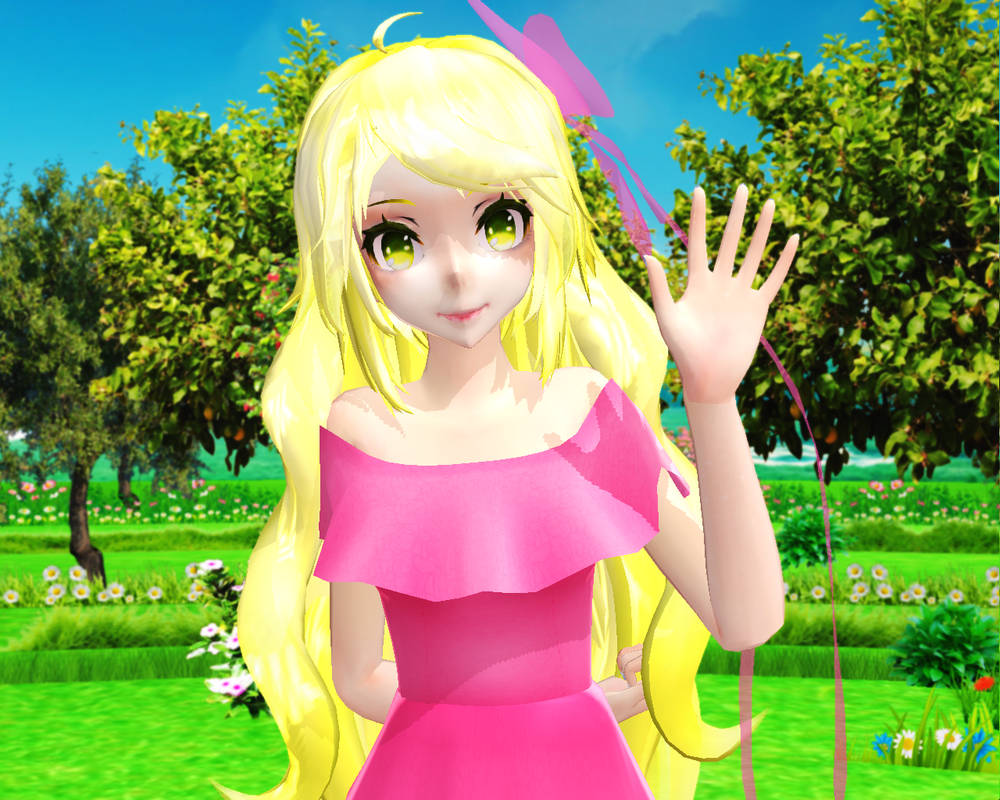 MMD Animation Test #1 -Waving Hello- by Smol-Hooman on DeviantArt