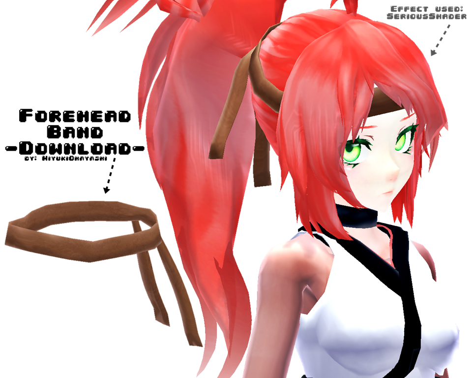 MMD Forehead Band edit DOWNLOAD by Smol-Hooman on DeviantArt