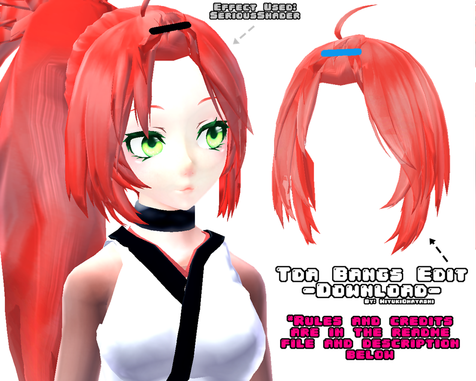 MMD Tda Bangs Edit 2 DL by Smol-Hooman on DeviantArt