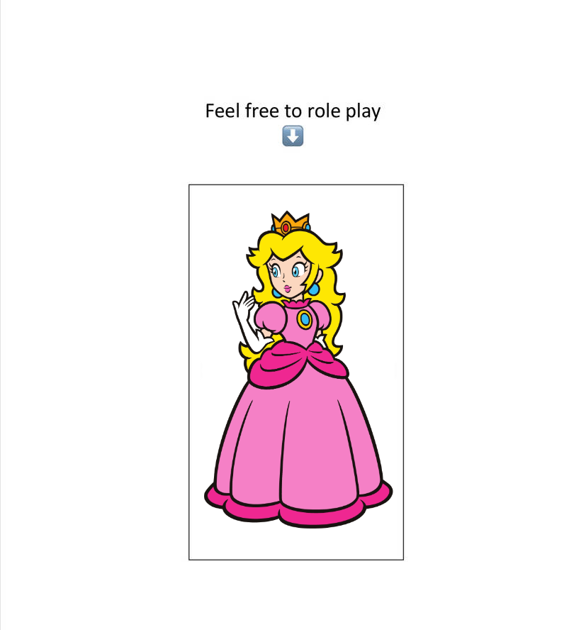 Feel Free to Roleplay as Princess Peach by Roleplayer6000 on DeviantArt