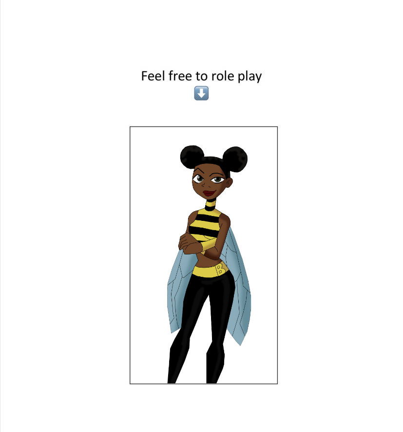 Feel free to rp as Bumblebee by Roleplayer6000 on DeviantArt