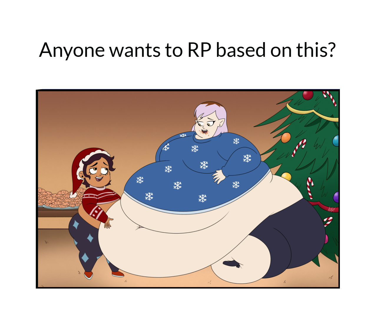 Christmas Cookie Overload Amity (RP) by Roleplayer6000 on DeviantArt