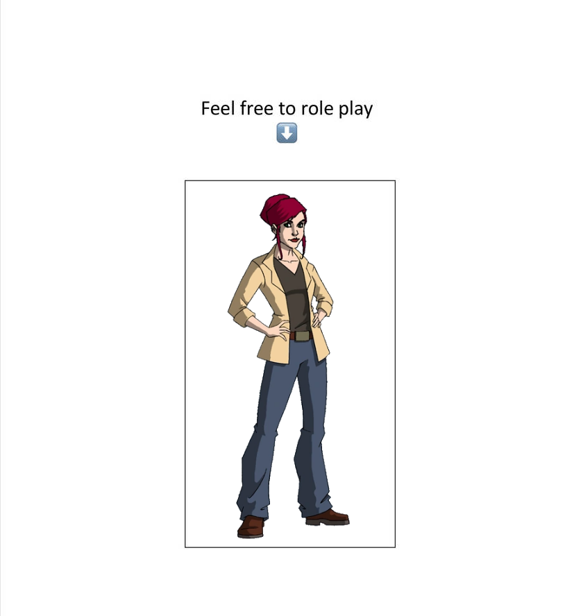 Feel free to rp as April O'Neil (2003) by Roleplayer6000 on DeviantArt