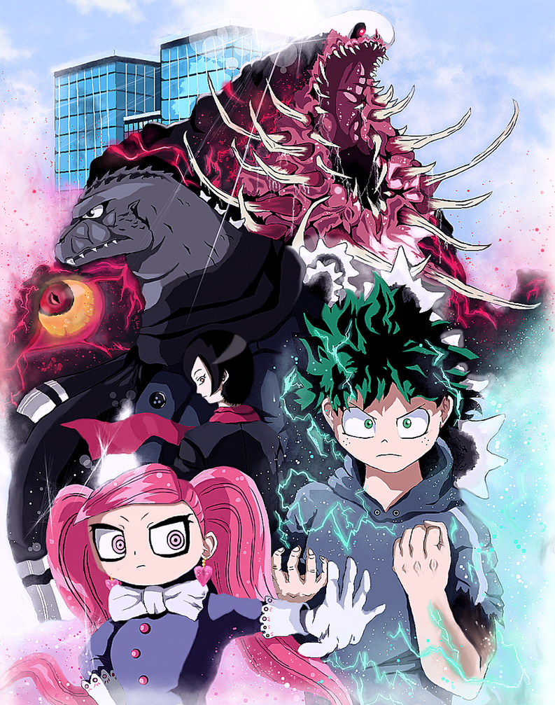 Deku vs The Evolving Monster by URADUST-BLAKE on DeviantArt