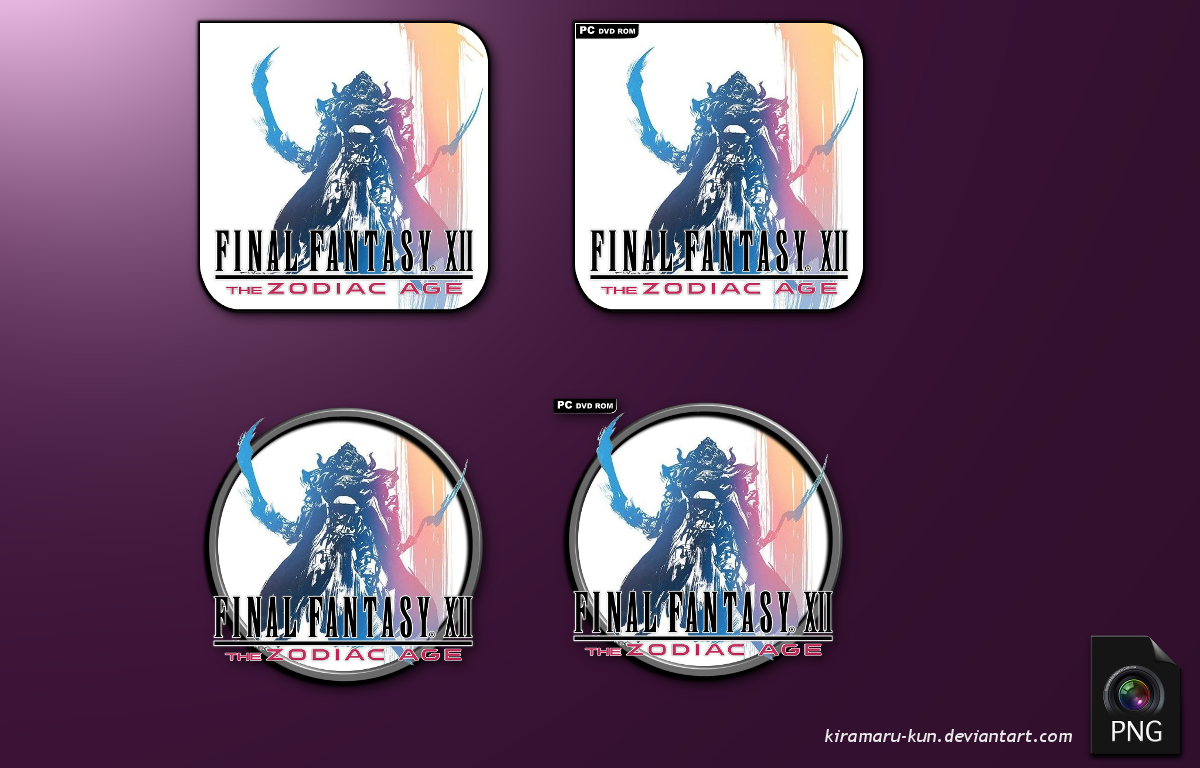 FF XII - The Zodiac Age icons collection by Kiramaru-kun on DeviantArt