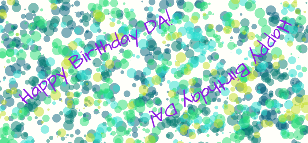 Happy Birthday DA! by Ecanusiofiel on DeviantArt