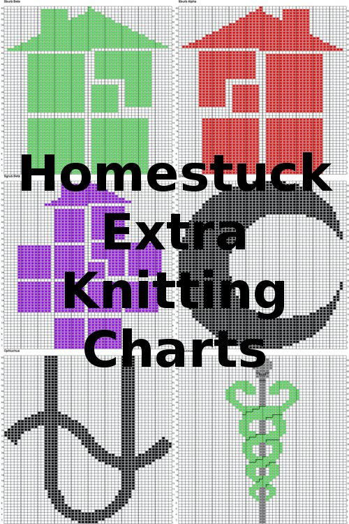 Homestuck Extra Knitting Charts by Aretemc on DeviantArt