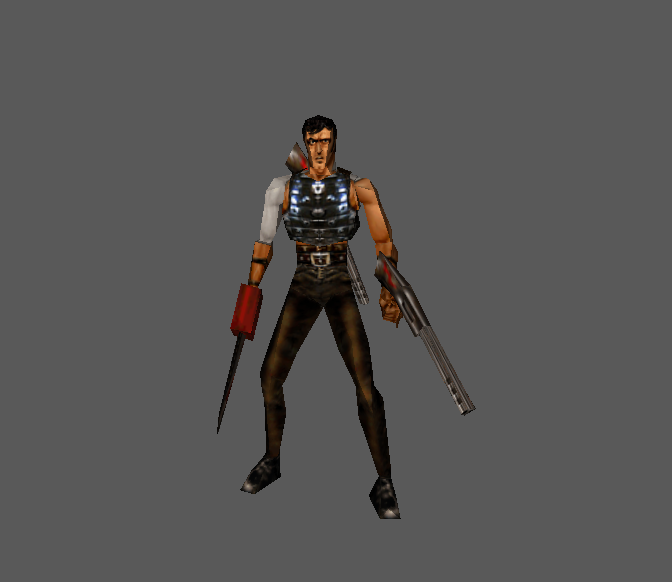 Ash Williams - Heretic 2 mod by swordmanck on DeviantArt