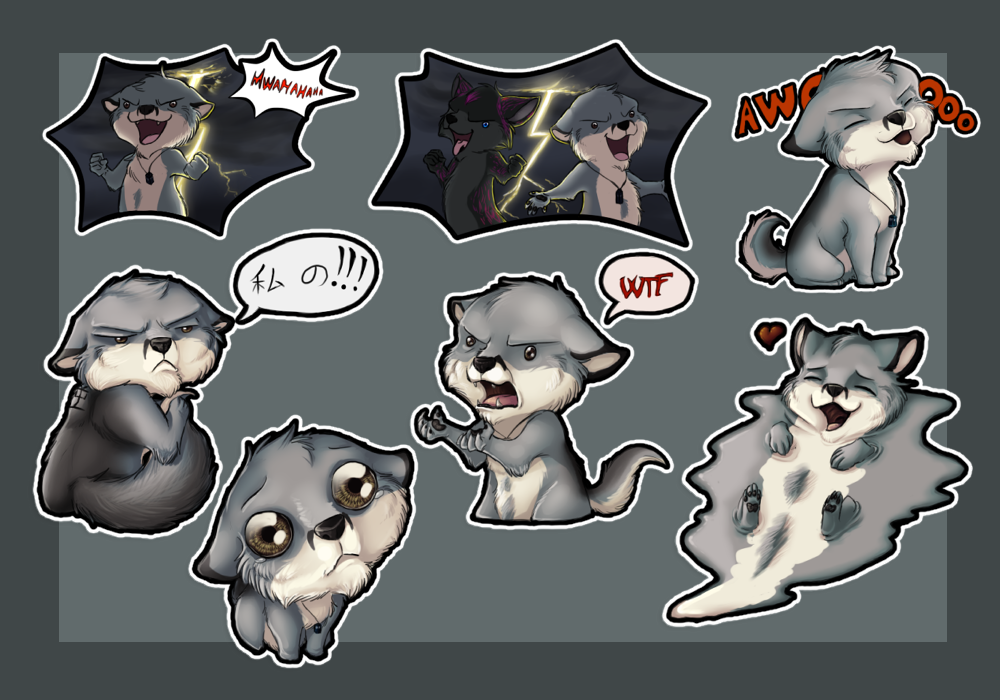 Commission - Henry Sticker pack by GroxikavonDarkside on DeviantArt