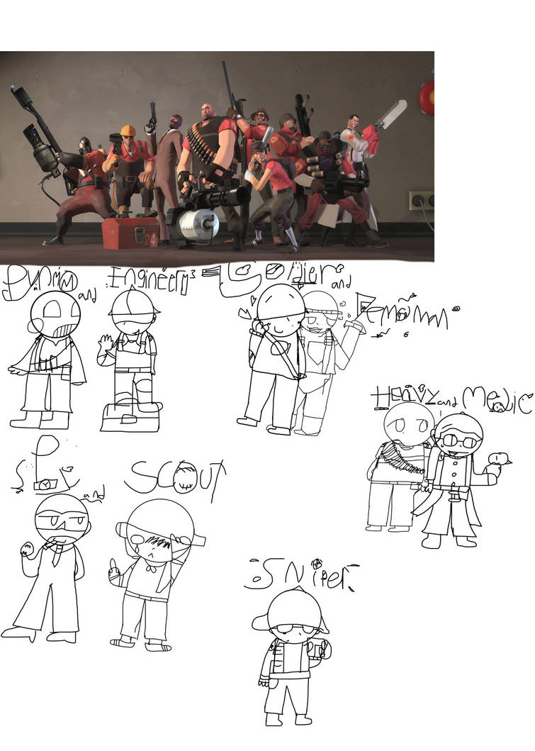 Just Some TF2 Fanart by TheFunkiestFurry on DeviantArt