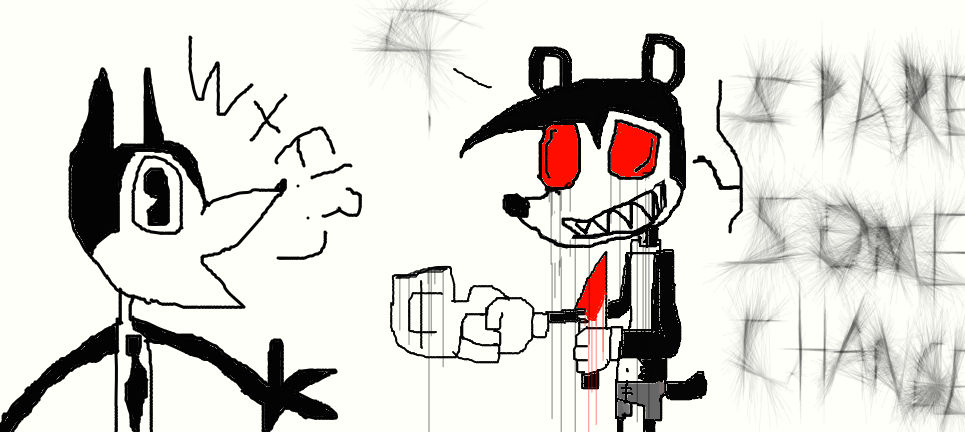 skitzo the bear-spare a dime fanart by GabeHash on DeviantArt