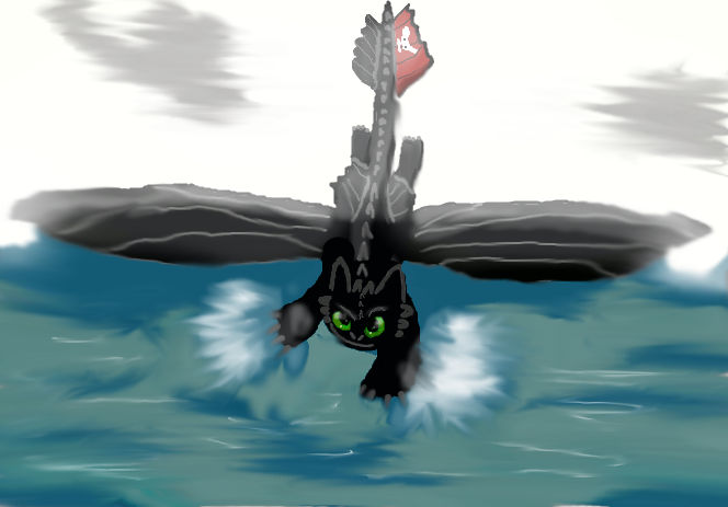 Toothless Flying! by ToothlessJamaaAJ on DeviantArt