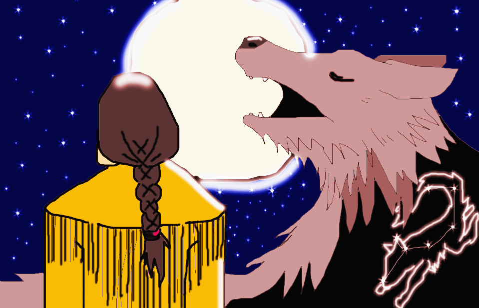 Star wolf by NativeAmericanArts on DeviantArt