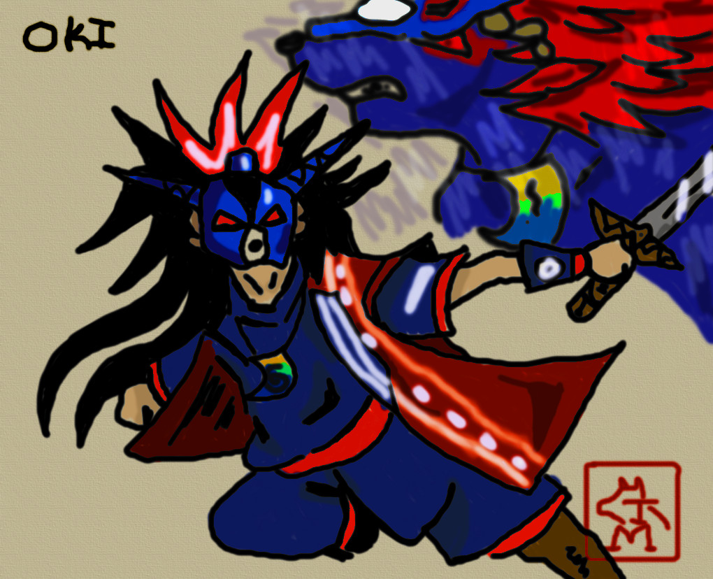 Oki spirit by NativeAmericanArts on DeviantArt