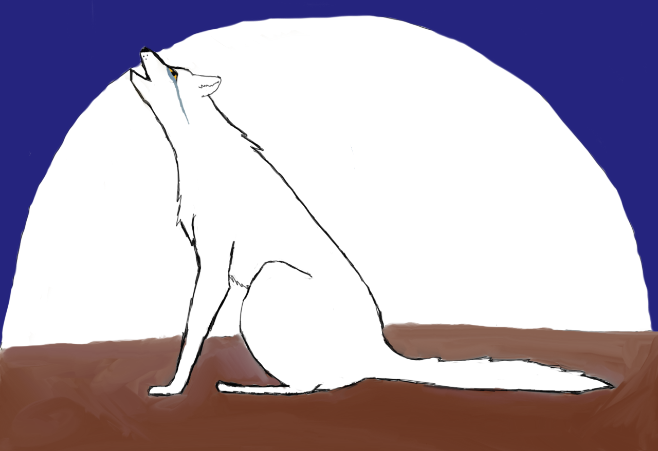 The cry of the wolf by CitrineCorrupter on DeviantArt