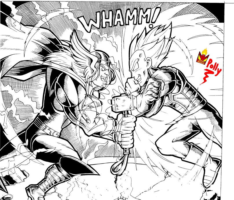 Vegeta Vs Thor