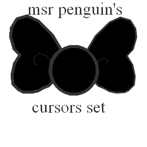 Msr Penguin Cursor Set by Maylyne72 on DeviantArt