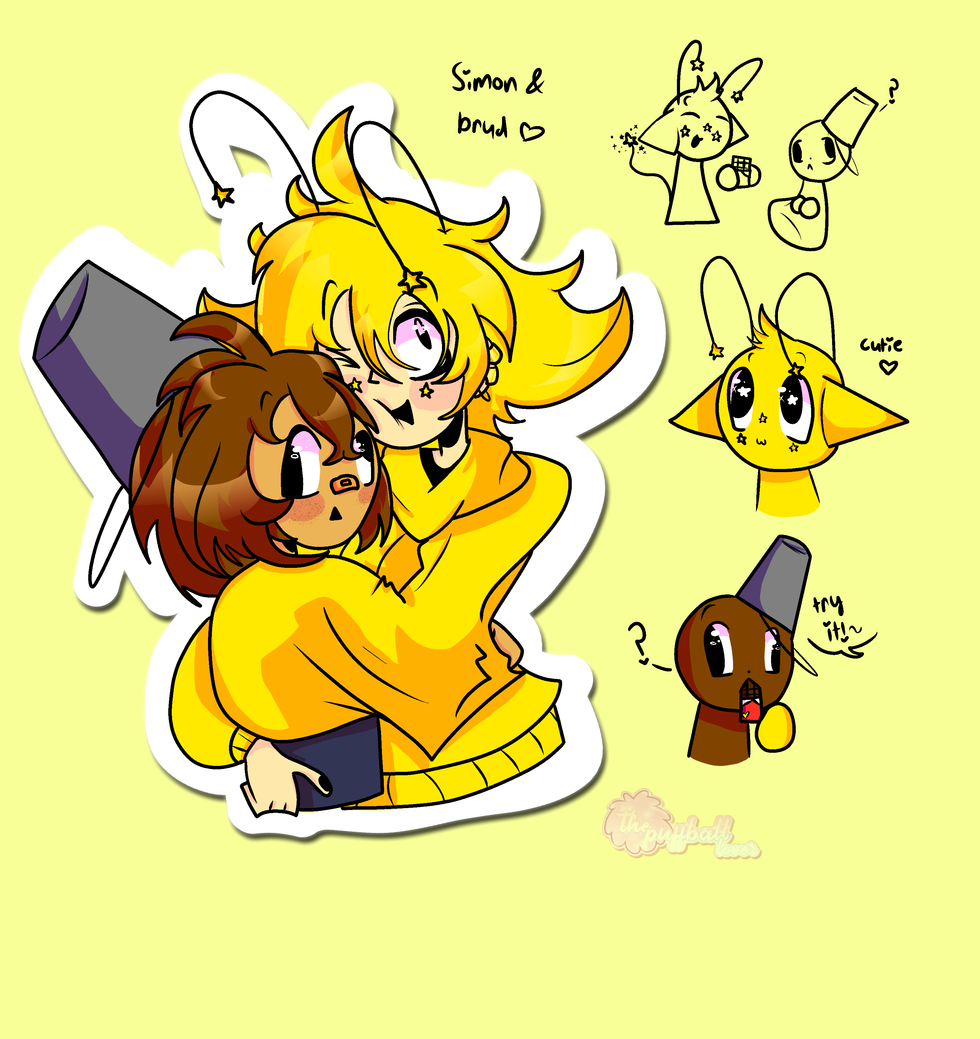 Simon and Brud :P by Princess-Dria on DeviantArt