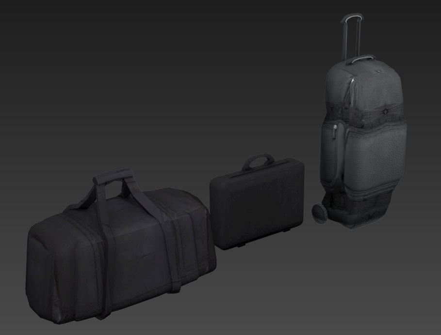 FREE 3D models. Suitcase, bag, suitcase on wheels by Casuss on DeviantArt