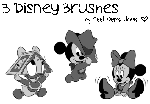Disney Brushes. by SeelDemsJonas on DeviantArt