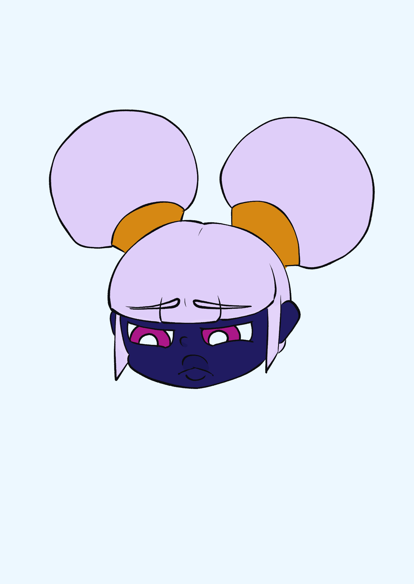 Sad Space Girl by BeanieBabe22 on DeviantArt